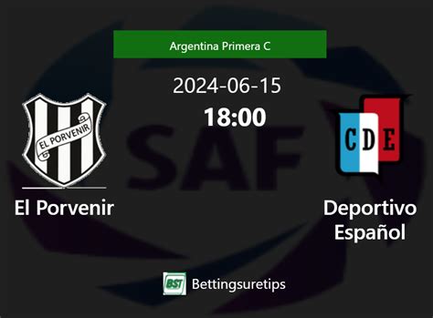 El Porvenir vs Deportivo Español s Prediction and Betting Tips 15th