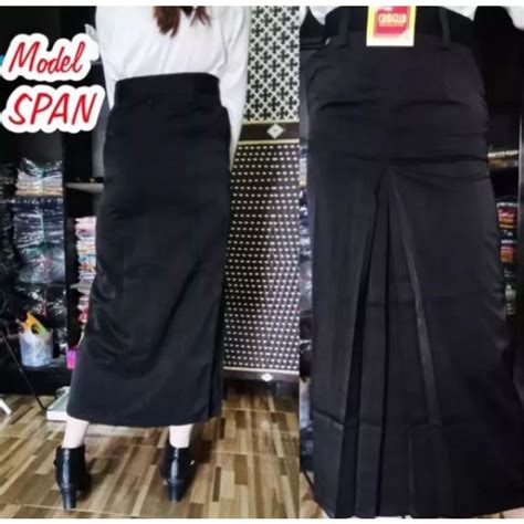 Jual Promorok Sekolah Rok Span Belah 1 Panjang Smp Sma Twistlicinrok Sekolah Murah