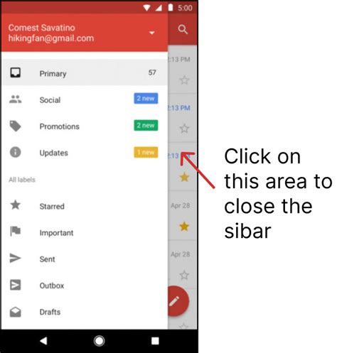 Usability Why Is There No Closing Sidebar Button In The Mobile World User Experience Stack