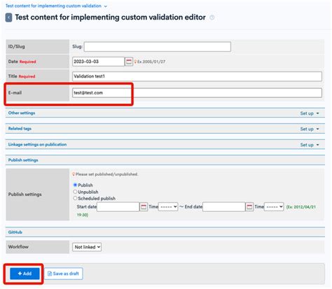 Implementing Custom Validation In Content Structure With Custom Function Enterprise Headless