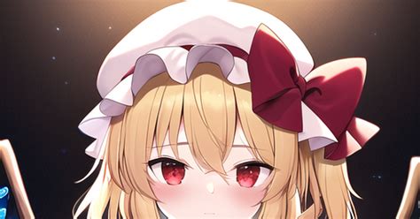 Flandre Scarlet Touhou Touhou Project 悪夢を見たから添い寝してほしいフラン Pixiv