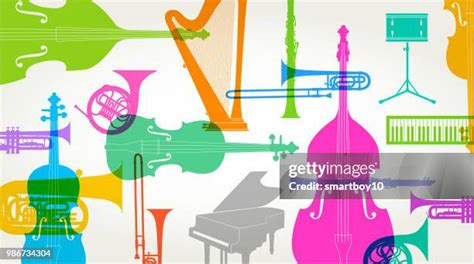Musical Instruments Classical Orchestra High Res Vector Graphic Getty