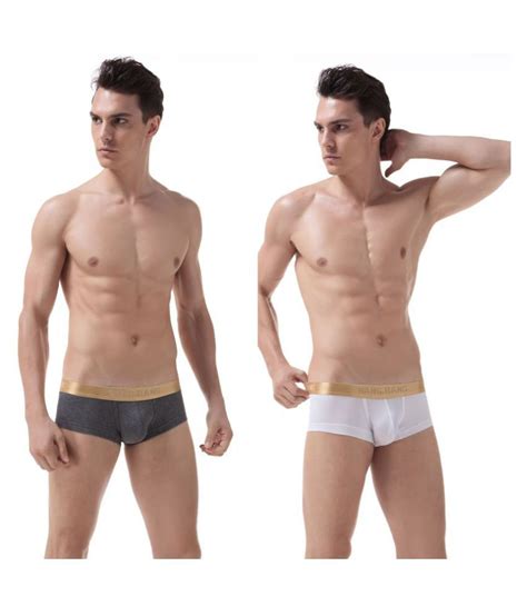 WangJiang Grey Brief Pack of 2 - Buy WangJiang Grey Brief Pack of 2 ...