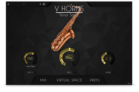 Vhorns Tenor Saxophones By Acousticsamples Tenor Saxophone Plugin Vst