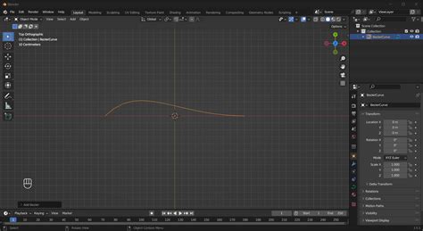 curve modeling — 3d graphics basics with blender