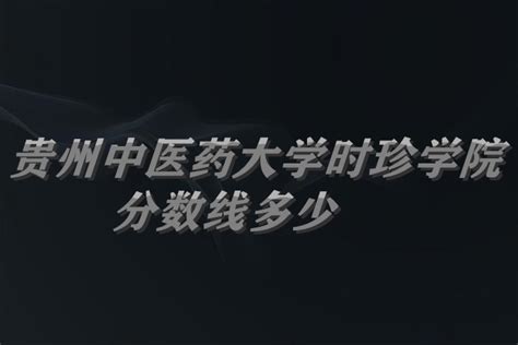 贵州中医药大学时珍学院2021高考录取分数线是多少？多少分能上
