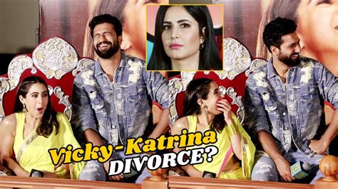 Katrina Kaif Ko Divorcevicky Kaushal Reaction Sara Ali Khan