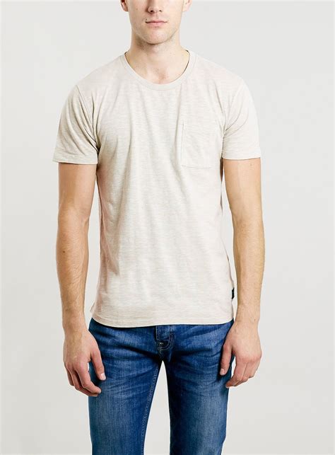 Selected Homme Grey T Shirt Mens T Shirts And Tanks Clothing Tank