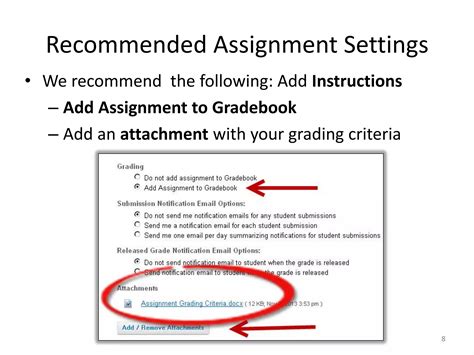 Creating Assignments Ppt