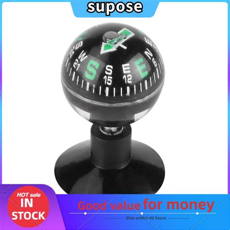 Supose Mini Portable Compass Car Boat Truck Flexible Navigation Plastic