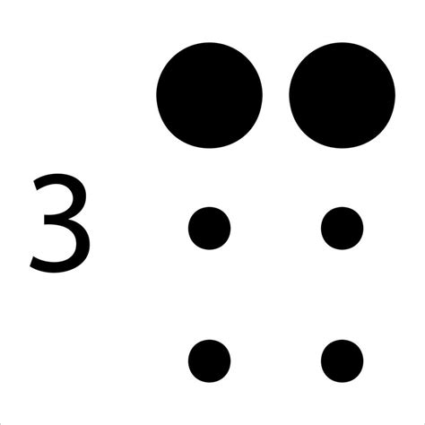 A Black And White Image Of Three Dots 65451460 Vector Art At Vecteezy