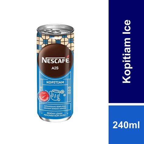 Nestle Nescafe Ice Can 240ml Halal Shopee Malaysia