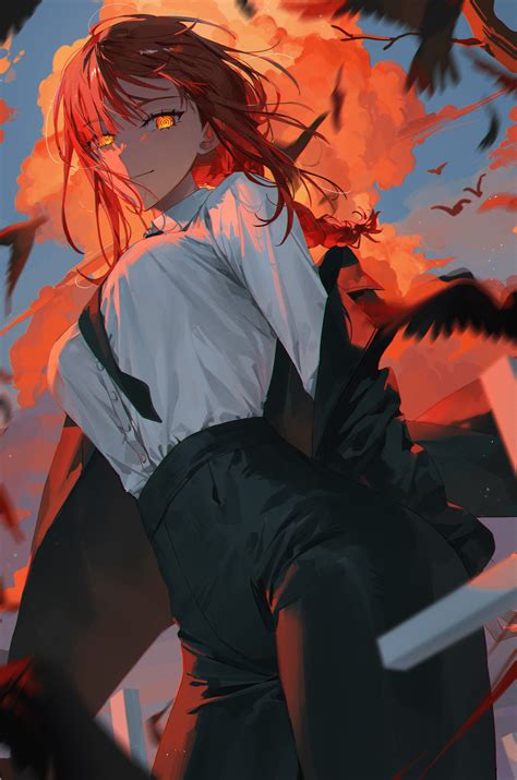 Makima [chainsaw Man] Makima Fan Art Makima Fanart Makima Illustration