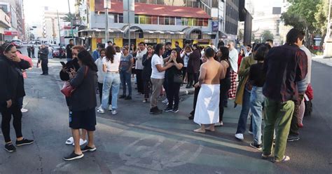 Sismo De 6 Grados Sacude La Cdmx