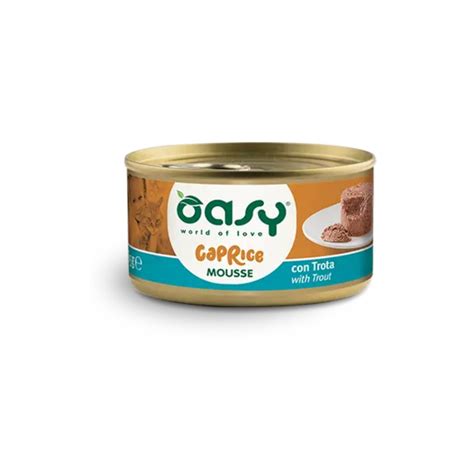 Oasy Caprice Mousse Adult Cat Wet Food Can Trout 85g Shopee Philippines