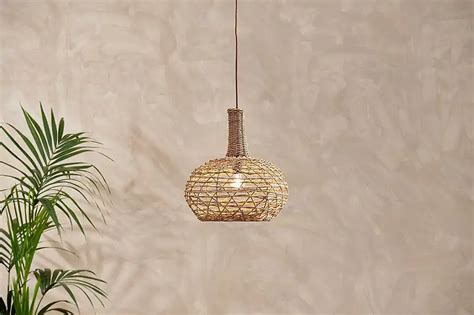 Beru Rattan Lampshade Conical Small Nkuku