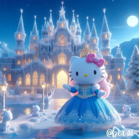 Frost Princess Hellokitty Hellokittyart Hellokittyaesthetic Hello Kitty Art Walpaper Hello