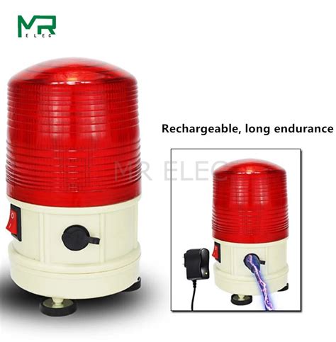 Strobe Signal Warning Light Led Charging Alarm Lig Grandado