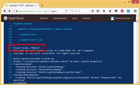 windows why can t powershell match env image in appveyor stack