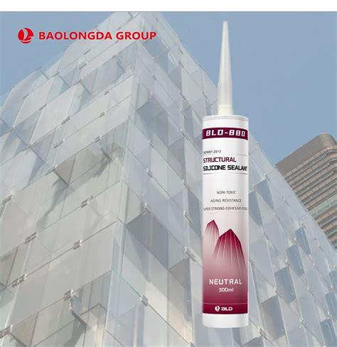 Building Sealing Gaps Structural Silicone Sealant Adhesive Structural