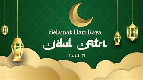 20 Gambar Ucapan Selamat Hari Raya Idul Fitri 2023 Tinggal Download