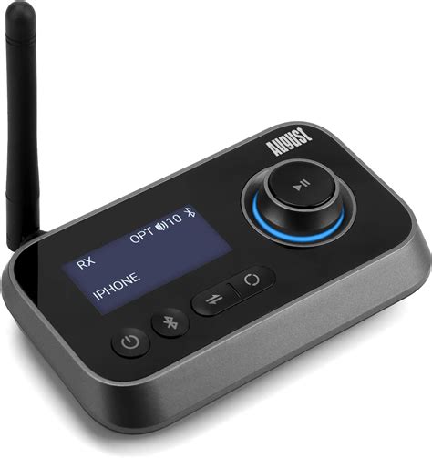 Bluetooth Transmitter Receiver 50 Hifi Adapter August Mr280