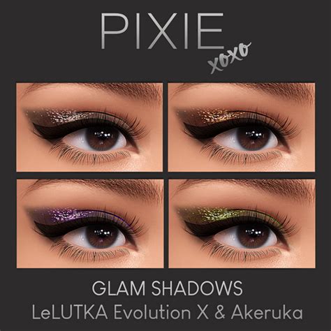Second Life Marketplace Pixie Glam Shadow Lelutka Evo X Akeruka