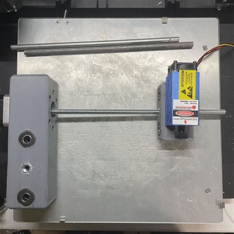 Budget 2 Axis Cnc Build Milling Machine Steel Rod Threaded Rods