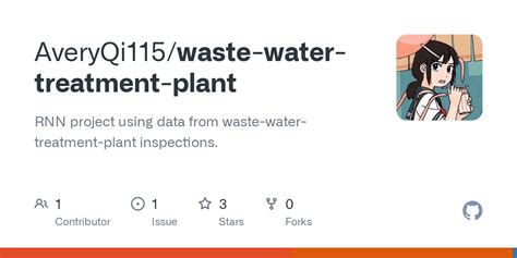 GitHub AveryQi Waste Water Treatment Plant RNN Project Using Data From Waste Water