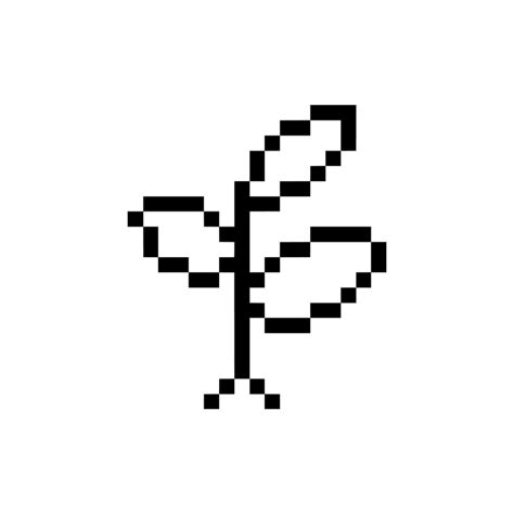 Vintage Vine Pixel Drawing 58565048 Vector Art At Vecteezy