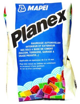 Ragréage intérieur et extérieur autonivelant PLANEX MAPEI