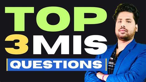 Top 3 Mis Executive Questions And Answers Mis Executive Cracker Excel