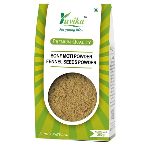 Sonf Moti Powder Saunf Moti Powder Foeniculum Vulgare Fennel See