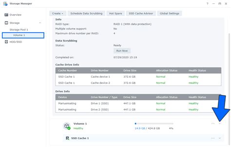 Synology How To Determine If You Use Btrfs Or Ext4 Marius Hosting