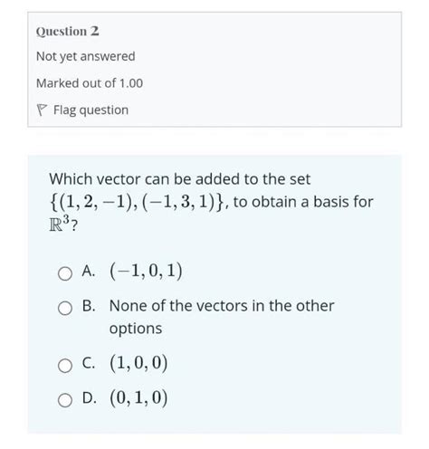Solved Question Not Yet Answered Marked Out Of Flag Chegg