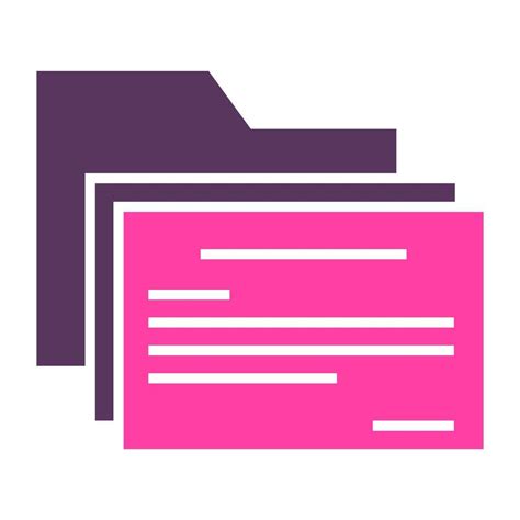 Folder And File Icons Transparent Background Vector Art At Vecteezy