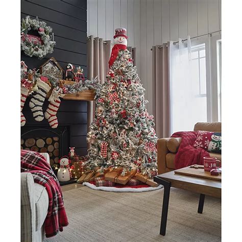 North Pole Trading Co Rattan Led T Box Christmas Tabletop Decor