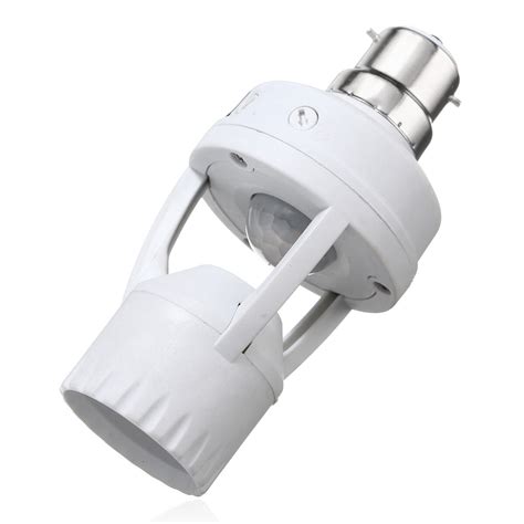 Ac V B To E Led Pir Infrared Motion Sensor Screw Base Bulb Holder Switch Socket Sale