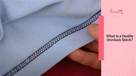 Double Overlock Stitch Sewing Machine In 5 Step