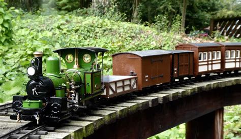 Dhr ‘a Class Loco With A Rake Of Scale Dhr Wagons And Coaches