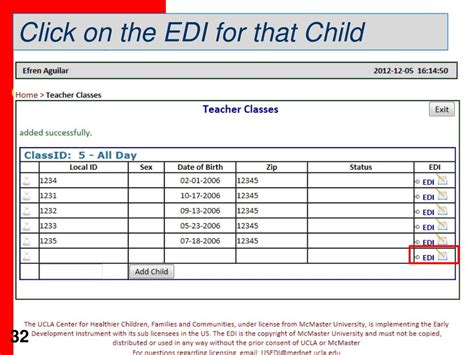 Ppt The Early Development Instrument Edi Powerpoint Presentation Free Download Id 1804492