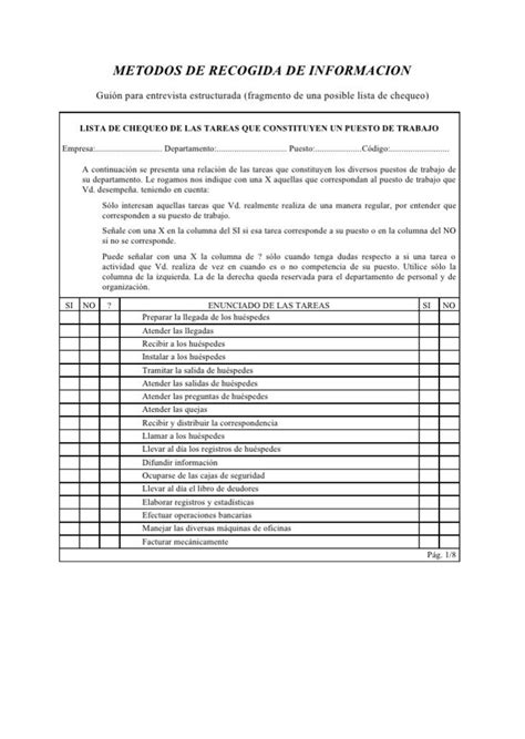 Ejemplo De Entrevista No Estructurada Diario Nacional 2024