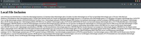 Harsh Hatej On Linkedin Local File Inclusion Working With Example