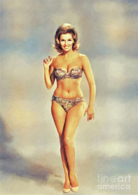 Nancy Kovack Vintage Actress 1 Spiral Notebook By Esoterica Art