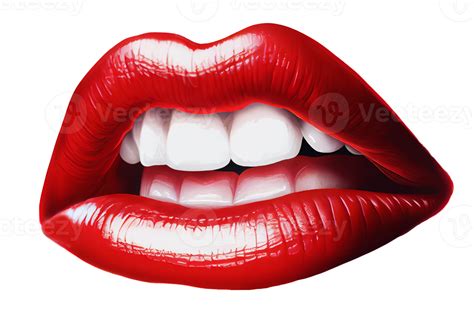 Sexy Women S Lips Mouth Teeth Transparent Background Png