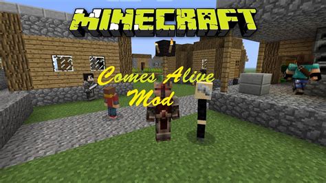 Minecraft Comes Alive Mod Installation Vorstellung YouTube