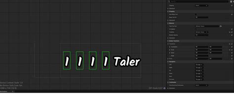 ui textbox bound scale doest not scale with the text r unrealengine