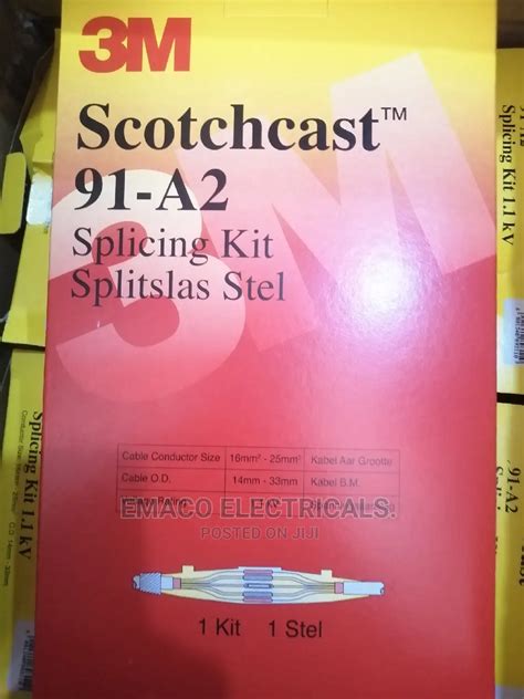 3m Jointing Scotchcast Splicing Kit For Cables In Ojo Electrical