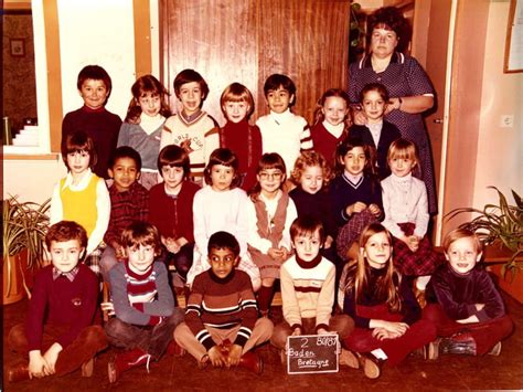 Photo De Classe Cp 19801981 1981 De 1981 Ecole Bretagne Copains D