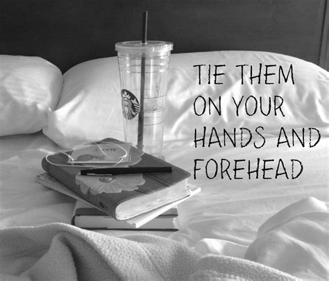Tie Them On Your Hands And Forehead